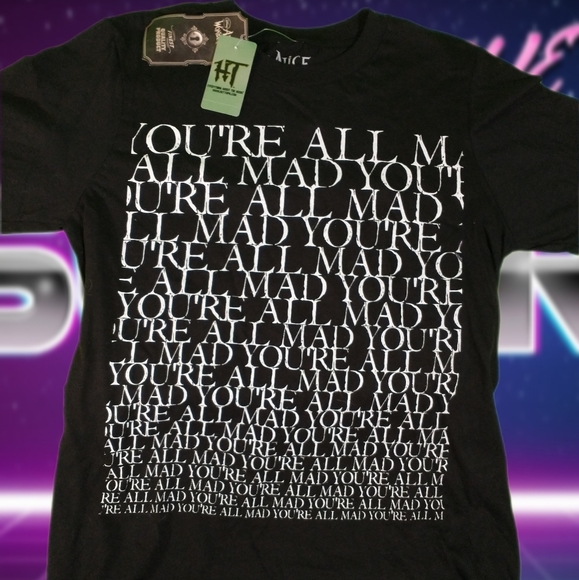 Hot Topic | Shirts | New With Tags Disneys Alice In Wonderland Youre ...